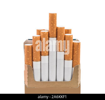 Cigarettes, cigarettes smoke, addiction, cigarette box with sticker ...