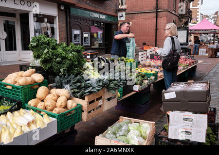 The Farmers Market, Lewes, Sussex, England Stock Photo - Alamy