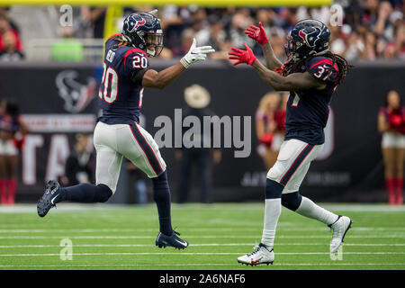 Houston Texans safety Justin Reid (20) prepares for an NFL football ...