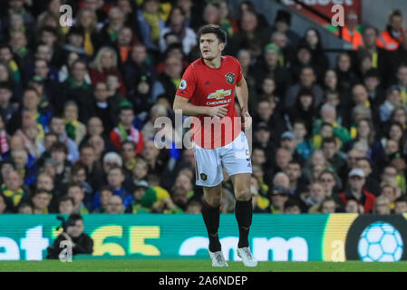 Harry Maguire (5) of Manchester United in action during the game Stock ...