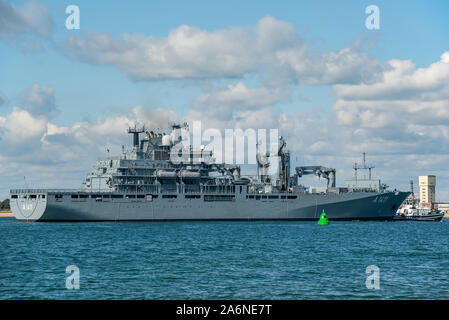 Combat support ship A1411 Berlin Stock Photo - Alamy