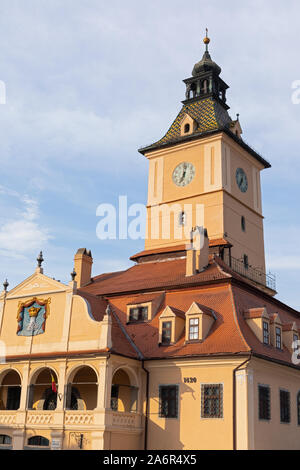 Medieval transylvanian buildings in Brasov,Romania Stock Photo - Alamy