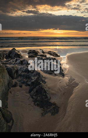 Combesgate Beach on the North Devon Coast National Landscape at ...