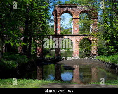 Unique Polish ruins of a medieval estate, Arkadia Park Romantyczny ...
