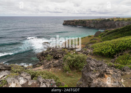 East Point Lighthouse, Ragged Point, St Philip Parish, Barbados Stock ...