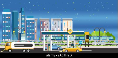 GAS STREET LIGHT CARTOON Stock Photo - Alamy