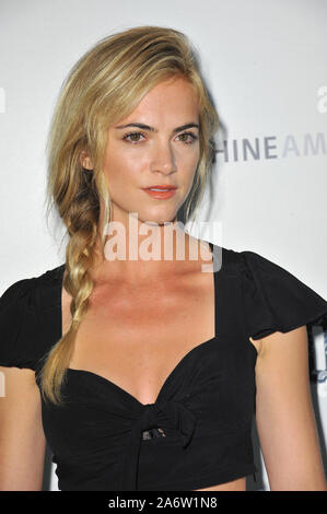 Emily Wickersham at the premiere of 'The Bridge' in Los Angeles - 08 ...
