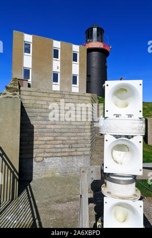 Fog signal, Ballycotton Lighthouse, County Cork, Ireland Stock Photo ...