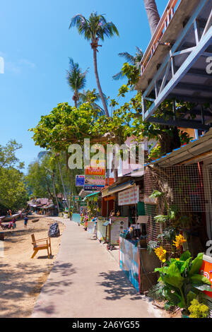 East Railay floating pier, Railay, Krabi province, Thailand Stock Photo ...