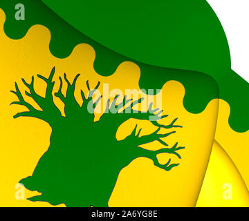 Limpopo Province coat of arms, South Africa. 3D Illustration Stock ...