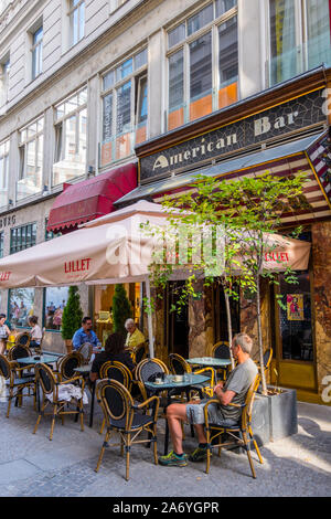 Wien, Vienna: Loos American Bar, 01. Old Town, Wien, Austria Stock ...