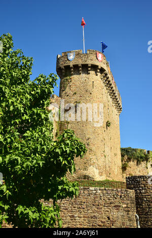 Château d'Avranches Normandie Avranches castle Normandy Stock Photo - Alamy