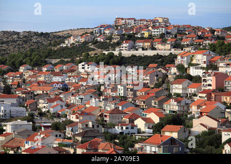 Croatia, Sibenik, skyline, general view Stock Photo - Alamy
