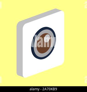 Eyeball isometric 3d icon Stock Vector Image & Art - Alamy