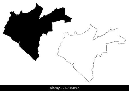 Grand Bassa County (Counties of Liberia, Republic of Liberia) map ...