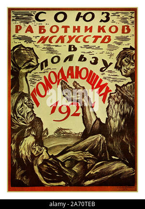 Starving people in the Soviet Union, 1921 Stock Photo - Alamy