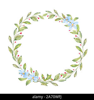 Watercolor wild flowers hand painted seamless pattern. Floral rustic ...