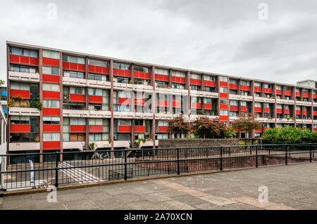 Basterfield House on the Golden Lane Estate in the City of London Stock ...
