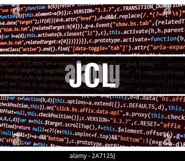 JCL concept with Random Parts of Program Code. JCL with Programming ...