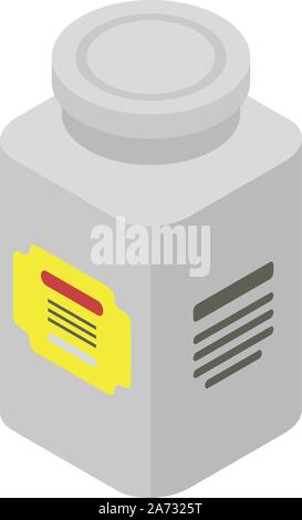 turmeric food herb isometric icon vector illustration Stock Vector ...