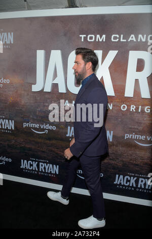 John Krasinski attends the Season Two Premiere of Tom Clancy's Jack ...