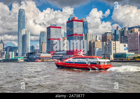 China Hong kong, Turbojet ferry from Macau Stock Photo - Alamy