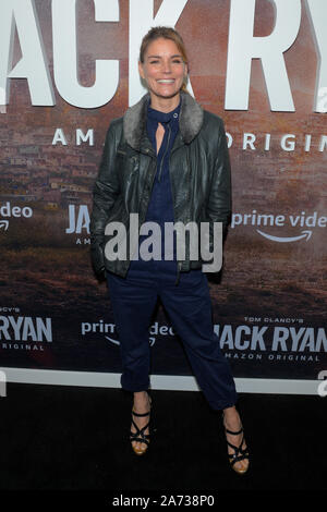 Susan Misner attends The Premiere of “Tom Clancy’s Jack Ryan” at the ...