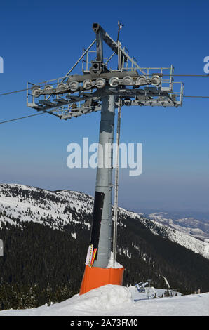 Ski Lift on Kopaonik Mountain Landscape at Summer Stock Photo - Alamy