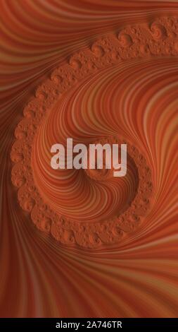 Artfully 3D rendering fractal, fanciful abstract illustration and ...