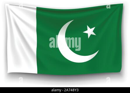 Symbol of Pakistan. National emblem Stock Vector Art & Illustration ...