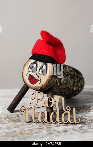 the text bon nadal, merry christmas in catalan language, a christmas ...