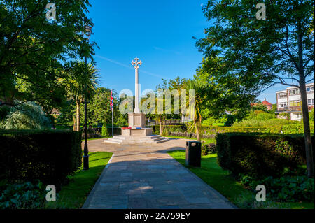 The War Memorial in Gostrey Meadows Farnham Surrey Stock Photo - Alamy