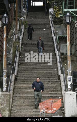 The ‘Joker Stairs’ in the Bronx Stock Photo - Alamy