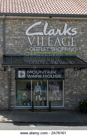 Clarks Village entrance, Street, Somerset, UK Stock Photo: 86205219 - Alamy