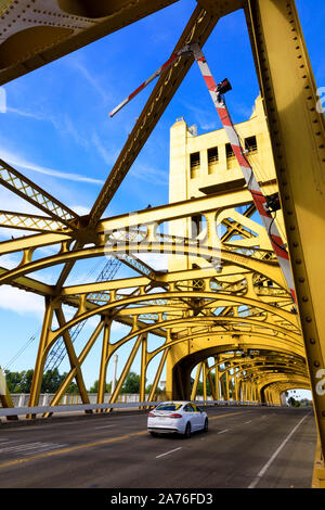 The Old Sacramento Bridge Stock Photo - Alamy