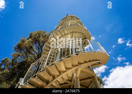 The DNA helical tower in Kings Park, Perth, Australia on 25 October ...