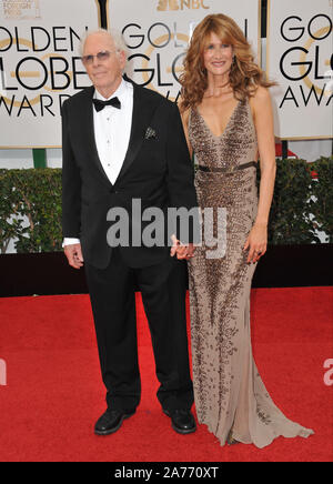 Bruce Dern & daughter Laura Dern at the 2014 Golden Globes at the ...