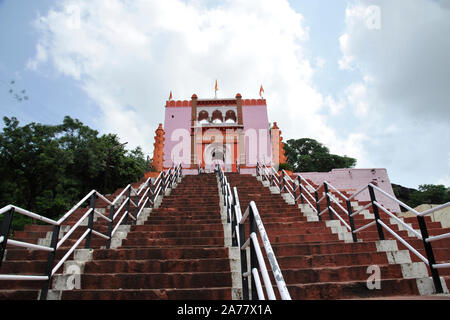 entrance of Matsyodari Devi Temple Ambad Maharashtra India Stock Photo ...