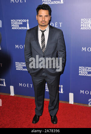 Michael Pena at the Hollywood Foreign Press Association press ...