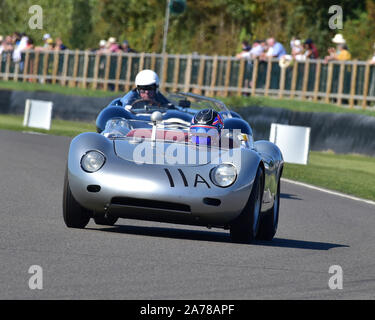Andy Prill, Porsche 718 RSK, 1959 RAC TT Demonstration, Goodwood ...