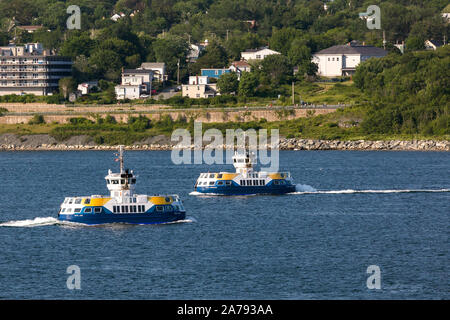 HALIFAX, NOVA SCOTIA, CANADA - Woodside Ferry boat, in harbor Stock ...