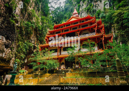 Inside Perak Tong, is a Chinese Buddhist temple built within a ...