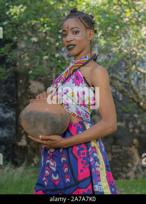 Giriama Traditional Attire Stock Photo - Alamy