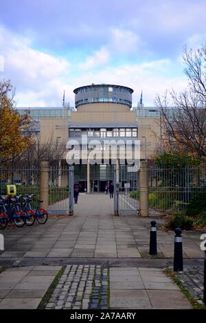 Victoria Quay, modern Scottish Government building, Leith dock ...