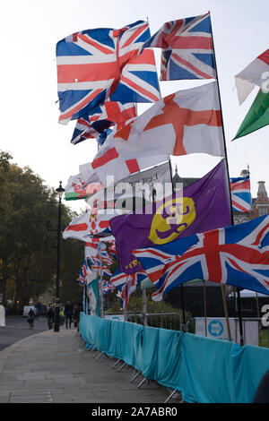 Brexit protest opposite the Houses of Parliament Stock Photo - Alamy