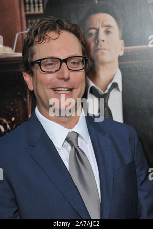 David Dobkin at the Los Angeles premiere of 'The Judge' held at the ...
