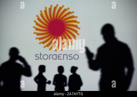 Stora Enso logo Stock Photo - Alamy