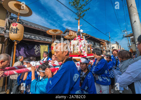 Mikoshi portable shrine Stock Photo - Alamy