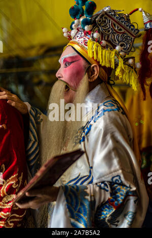Asia Chinese Dialect, Teochew Opera. Traditional opera performance ...