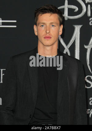Harris Dickinson at the world premiere of the movie 'Maleficent: Make ...